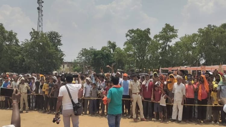 Bihar Lok Sabha Election Slogans Of Lalu And Tejashwi Zindabad Raised In Cm Nitish Kumar Public ...