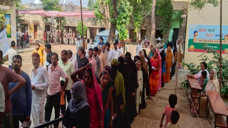 Up: Sixth Phase Of Elections Is The Dullest, 54.02 Percent Votes Were ...