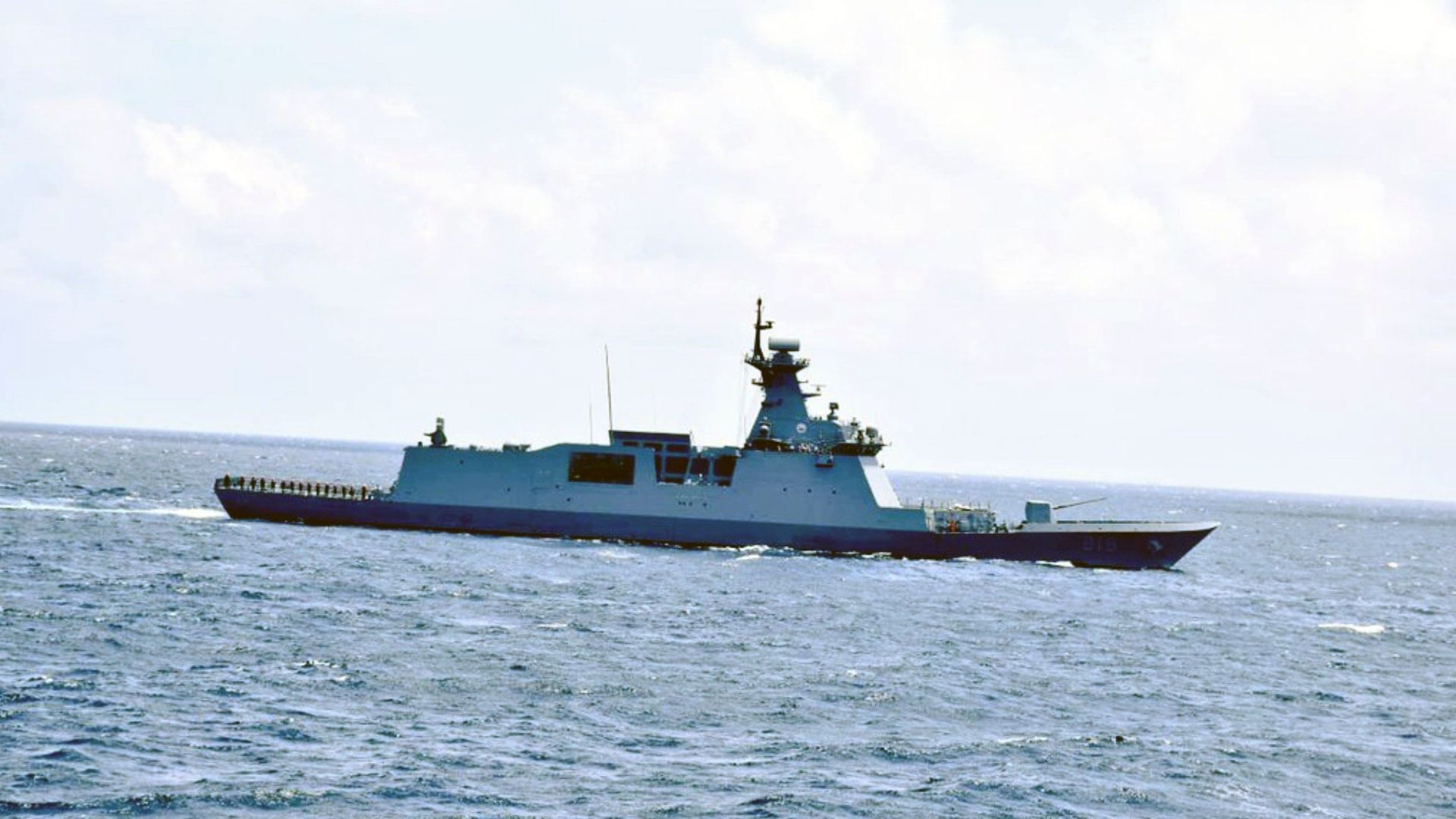 Goa Shipyard Launches Frigate Triput For Indian Navy - Amar Ujala Hindi ...