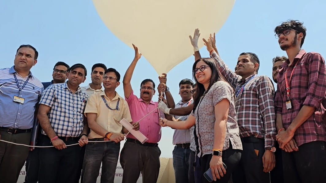 Radio-sonde Launched From Isro Centre Central University Of Jammu ...
