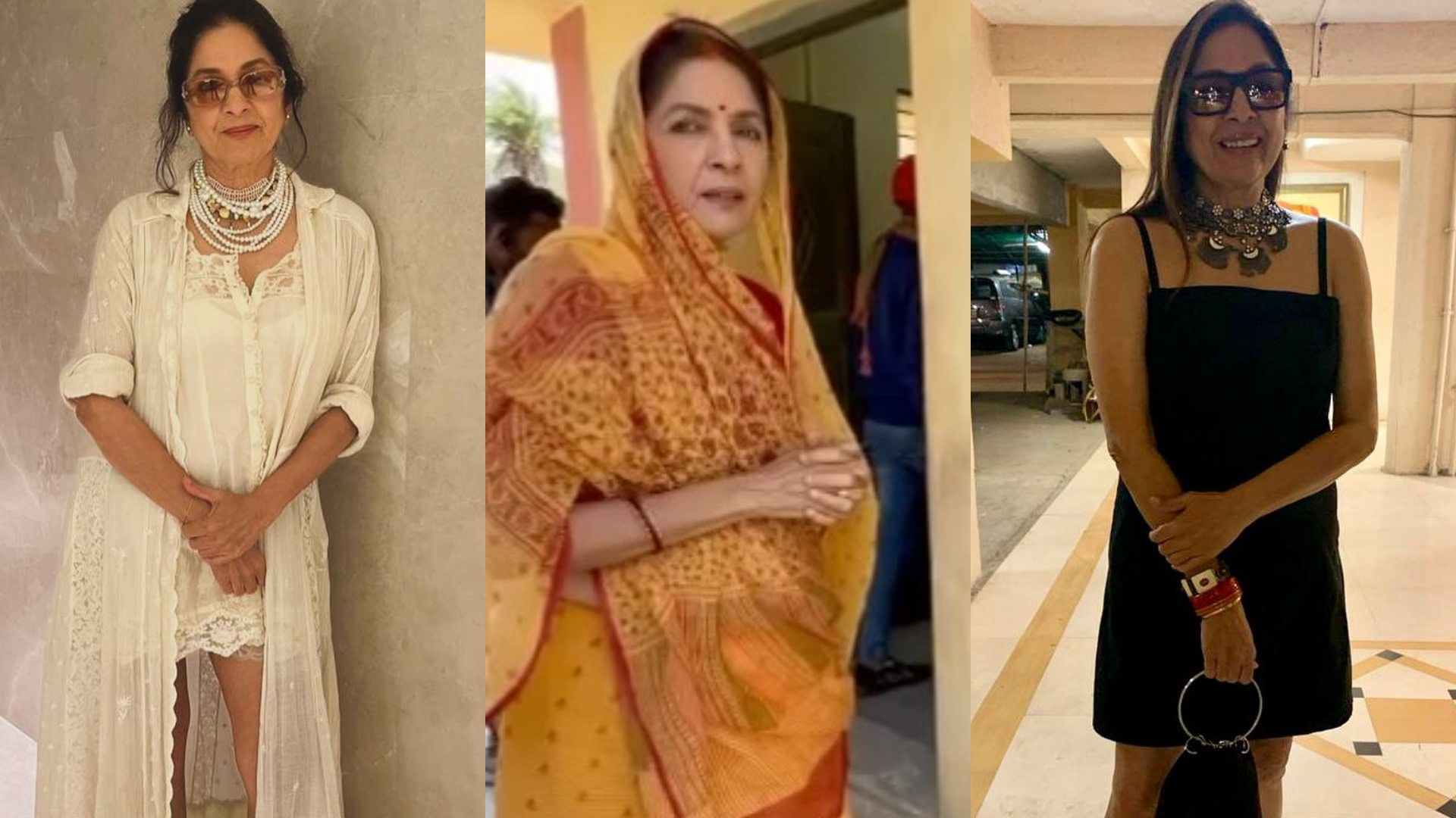 Panchayat 3 Cast Manju Devi Aka Neena Gupta Glamorous Photos Panchayat 3 Review In Hindi - Amar ...