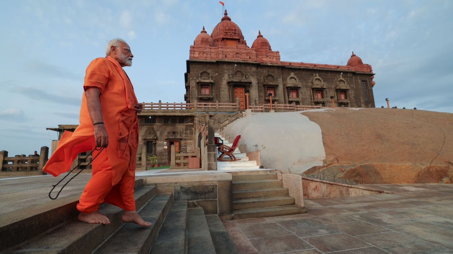 Pm Narendra Modi Meditation Over After Three Days Vivekananda Rock ...