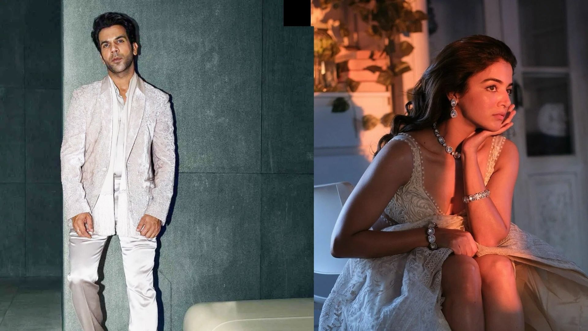 Mr And Mrs Mahi Actor Rajkummar Rao Wamiqa Gabbi Arrive In Varanasi For Film Bhul Chuk Maaf ...