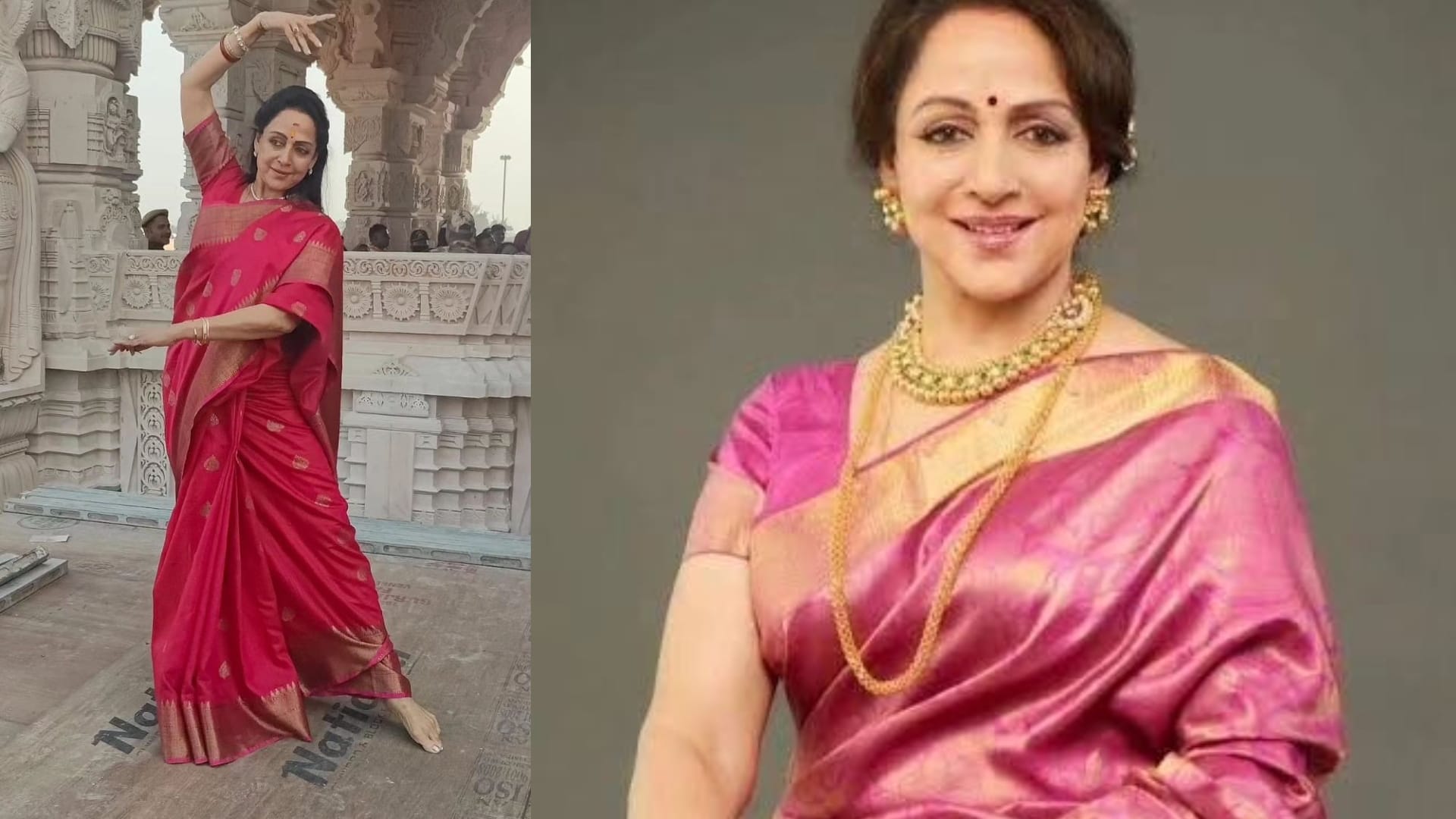 Pink Saree For Rakhi:रक्षाबंधन के दिन पहनें ऐसी गुलाबी साड़ी, लुक ...