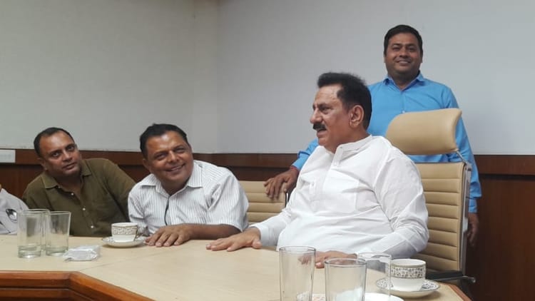 Urban Bodies Minister Subhash Sudha Press Conference No Objection ...