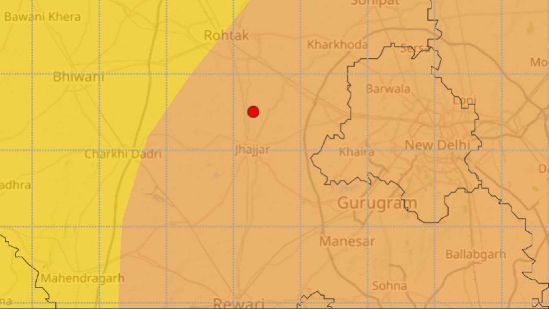 Earthquake In Haryana: Earth Trembled In The State, Epicenter Of ...