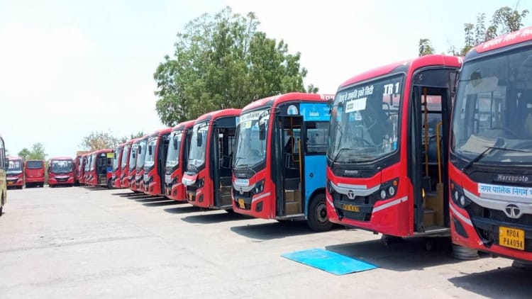Bhopal Low-floor Buses Did Not Run On Six Routes 450 Drivers And ...