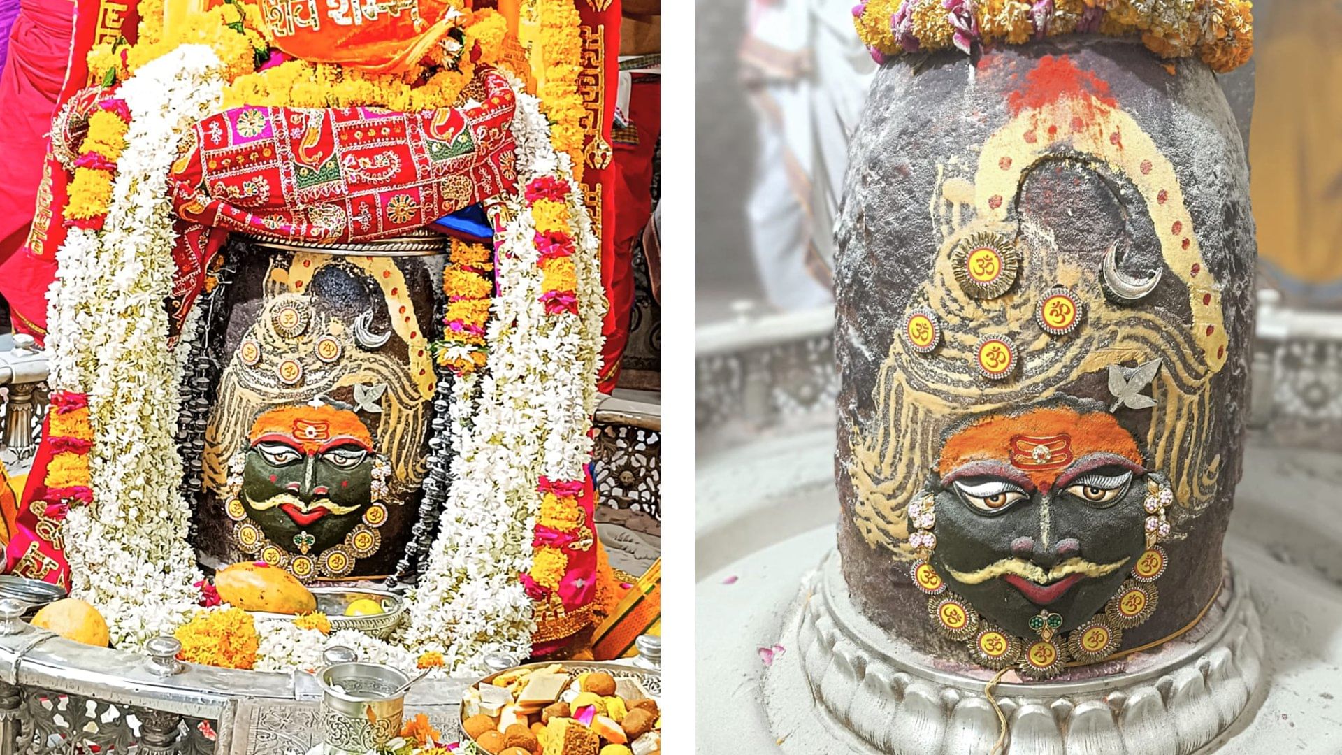 The Unique Form Of Baba Mahakal Was Seen In The Bhasma Aarti Of Ganga ...