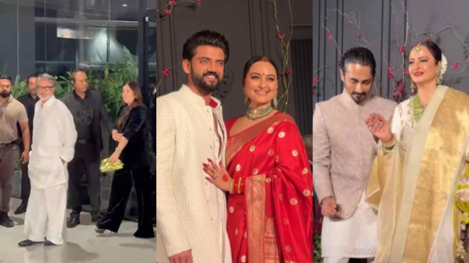 Sonakshi Sinha Zaheer Iqbal Wedding Live Couples Sonakshi Zaheer ...