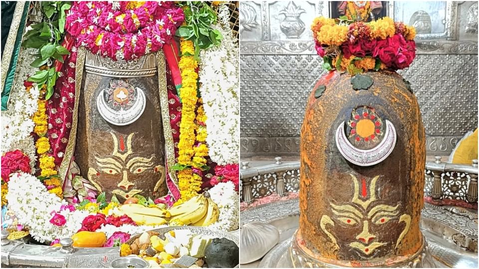 Ujjain News : Baba Mahakal Dressed In Bhasmarti Wearing Vaishnav Tilak ...