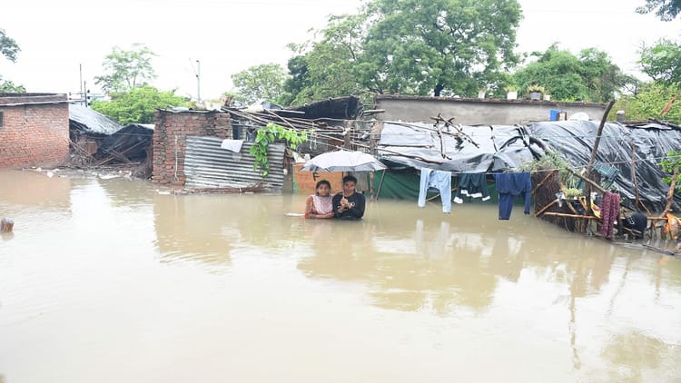 Water Entered More Than 150 Houses Due To Rain In Haldwani - Nainital ...