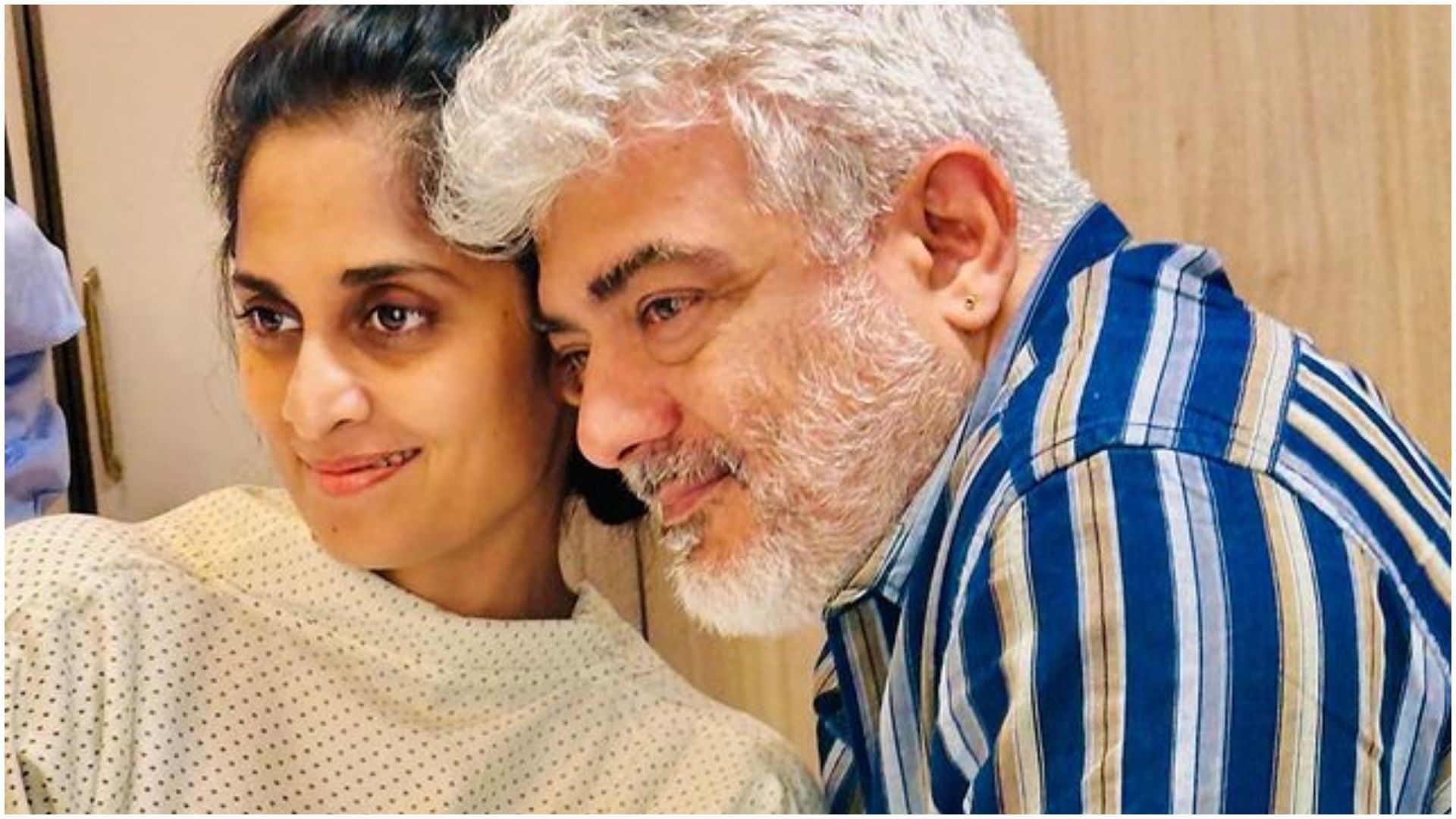 Shalini Shared A Photo With Her Husband And Vidaamuyarchi Star Ajit Kumar From The Hospital Fans ...