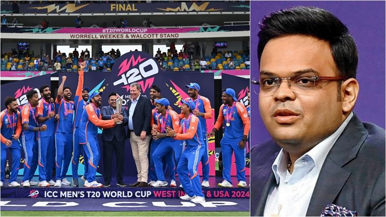 Jay Shah Dedicates T20 World Cup 2024 Win To Rahul Dravid Rohit Sharma ...