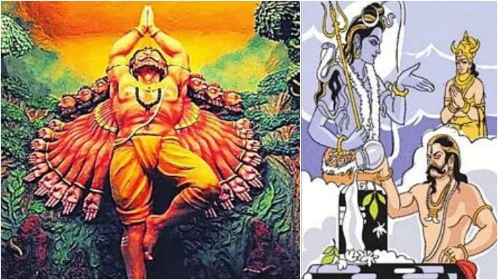 Indian Mythology How King Of Lanka Dashanan Named Ravana - Amar Ujala ...