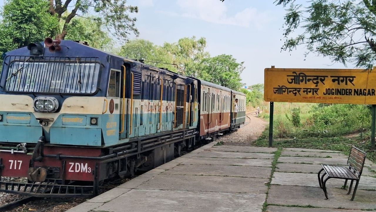Himachal News Train Movement From Jogindernagar To Baijnath-paprola ...