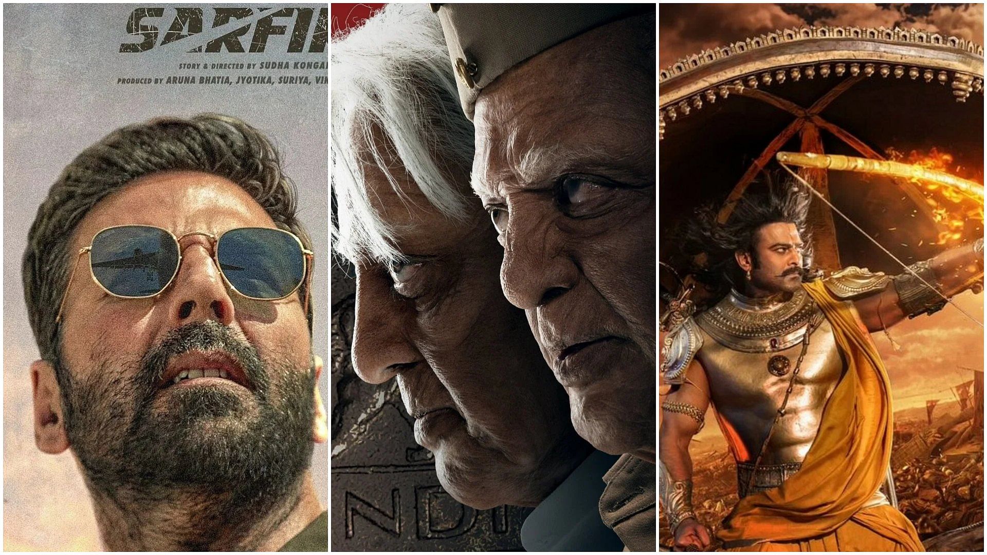Wednesday Box Office Collection Sarfira Indian 2 Kalki 2898 Ad And Kill