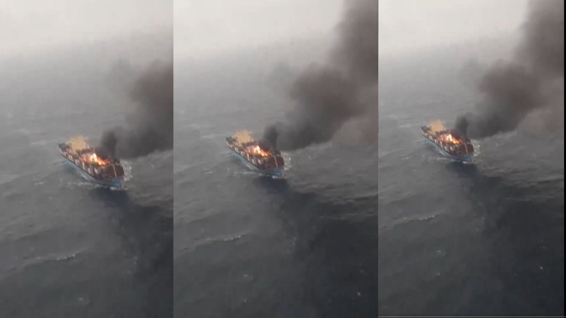 Fire Breaks Out In Cargo Ship Near Goa Know All Updates In Hindi - Amar ...