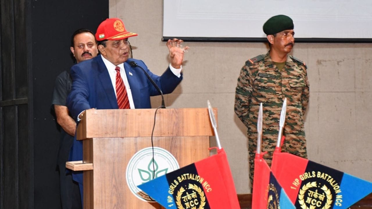 Health Minister Dr. Dhani Ram Shandil At The Annual Training Camp Of ...