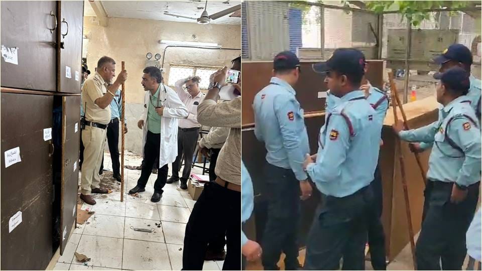 Security Guard Created Ruckus In Aiims Accused Of Misbehaving With Doctor And Staff - Amar Ujala ...