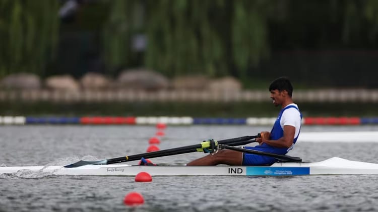 National Games: Balraj Panwar Wins Gold Medal In Men's Single Scull ...
