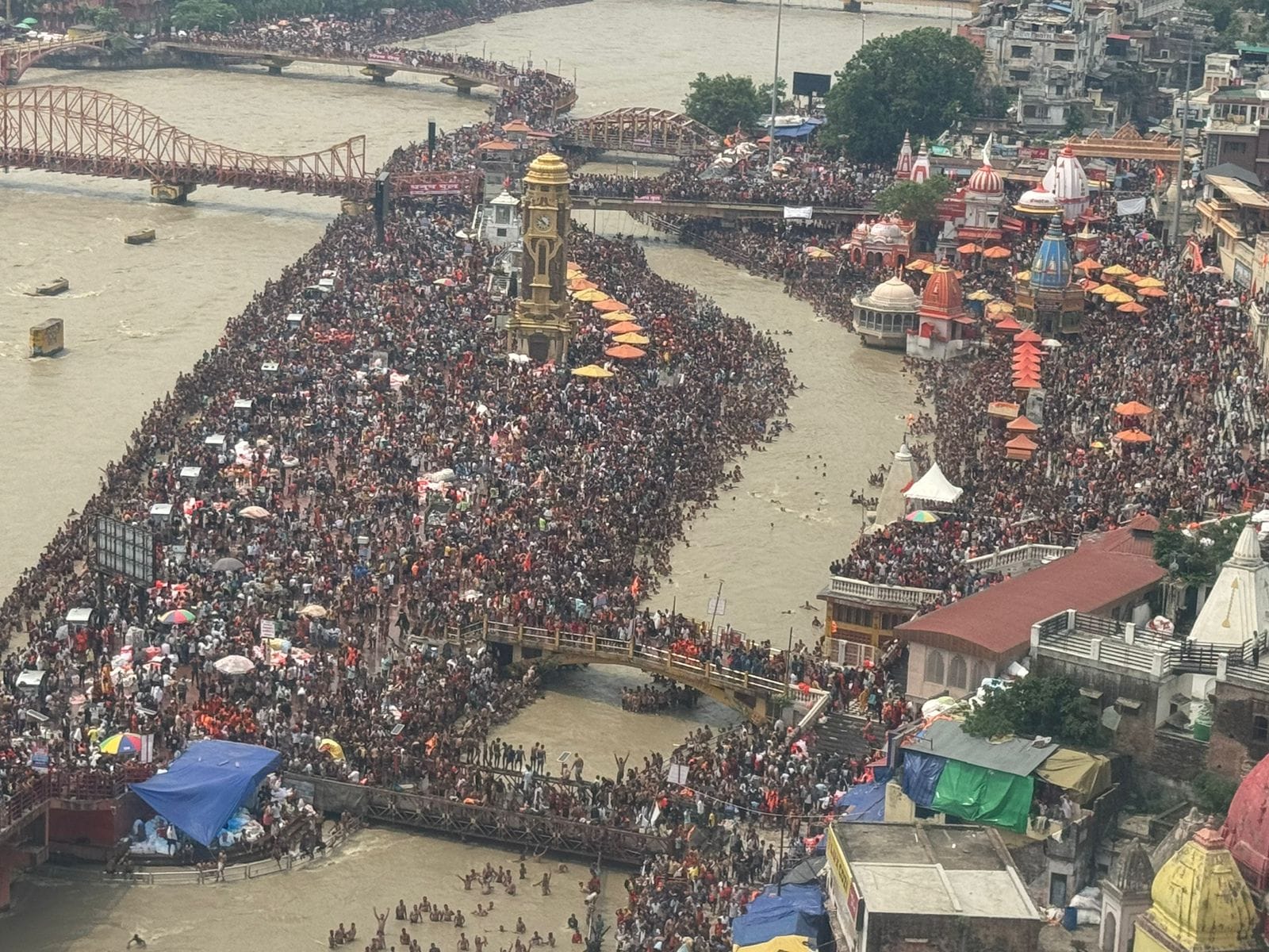Kanwar Yatra 2024:कांवड़ मेला संपन्न, इस बार हरकी पैड़ी से चार करोड़ 14 ...