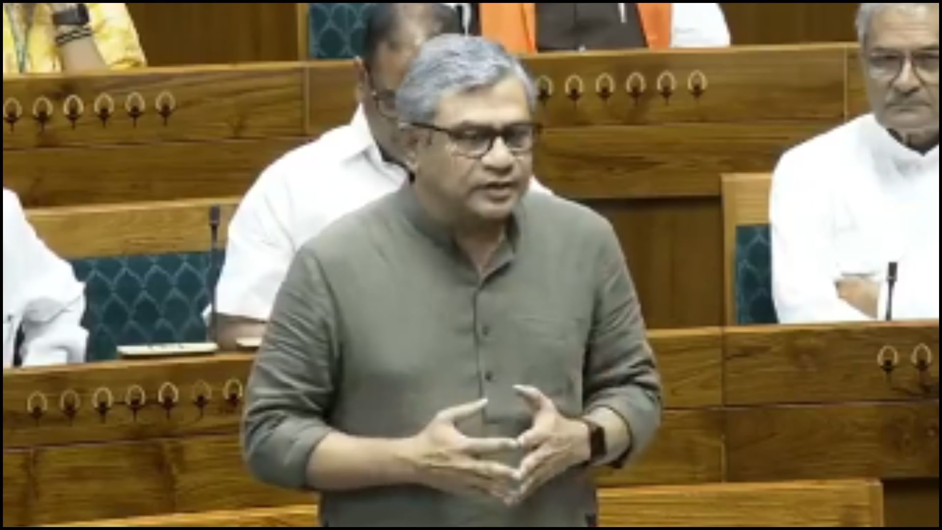 Lok Sabha Opposition Reacts On Train Accidents Railway Minister Ashwini Vaishnav Reply News In ...