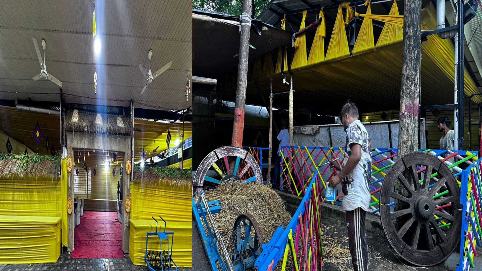 Cg Hareli Tihar 2024:सीएम हाउस में आज मन रहा हरेली तिहार; गेड़ी, रहचुली ...