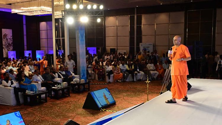 Amar Ujala Samvad Dehradun Uttrakhand Amogha Leela Prabhu Revealed ...