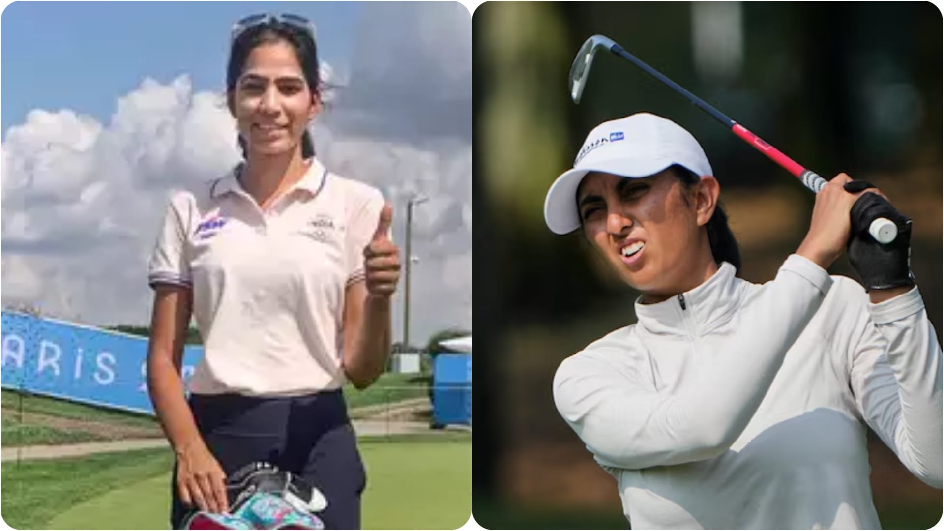 Indian Women Golfer Aditi Ashok And Dikha Dagar Start Their Campaign In ...