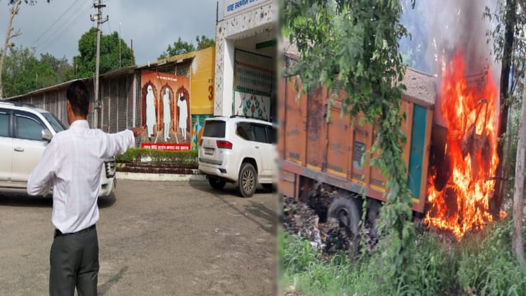 West Up News Live: Dera Chief Ram Rahim Reached Barnawa Ashram, Truck ...