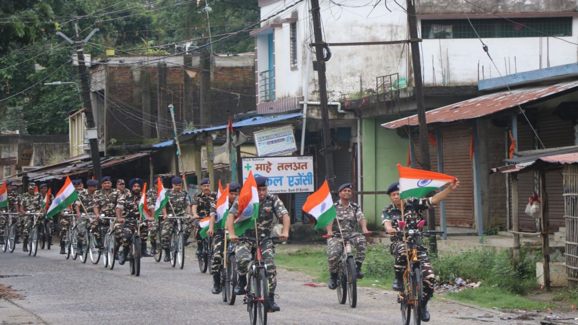 Independence Day: 19th Battalion Ssb Took Out A Tricolor Awareness ...