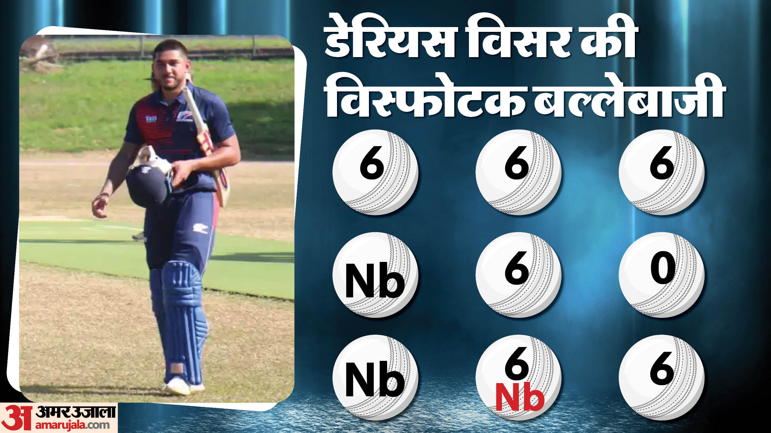 Darius Visser Samoa Batter Broke Yuvraj Singh World Record, Scored 39 ...