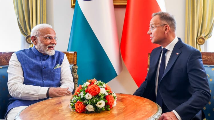 Pm Narendra Modi Meets Polish Leaders Discusses Strategic Partnership ...