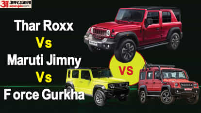 Thar Roxx Vs Maruti Suzuki Jimny Vs Force Gurkha 5 Door Off Roader Suv ...