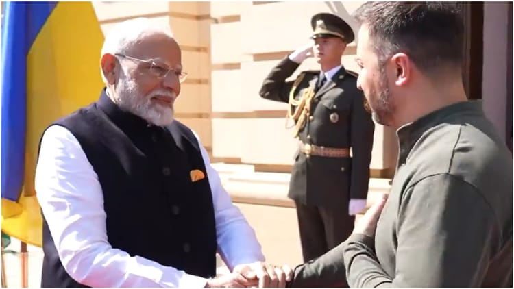 Pm Modi Ukraine Visit Live Update Reach To Kyiv Talks With Ukraine ...