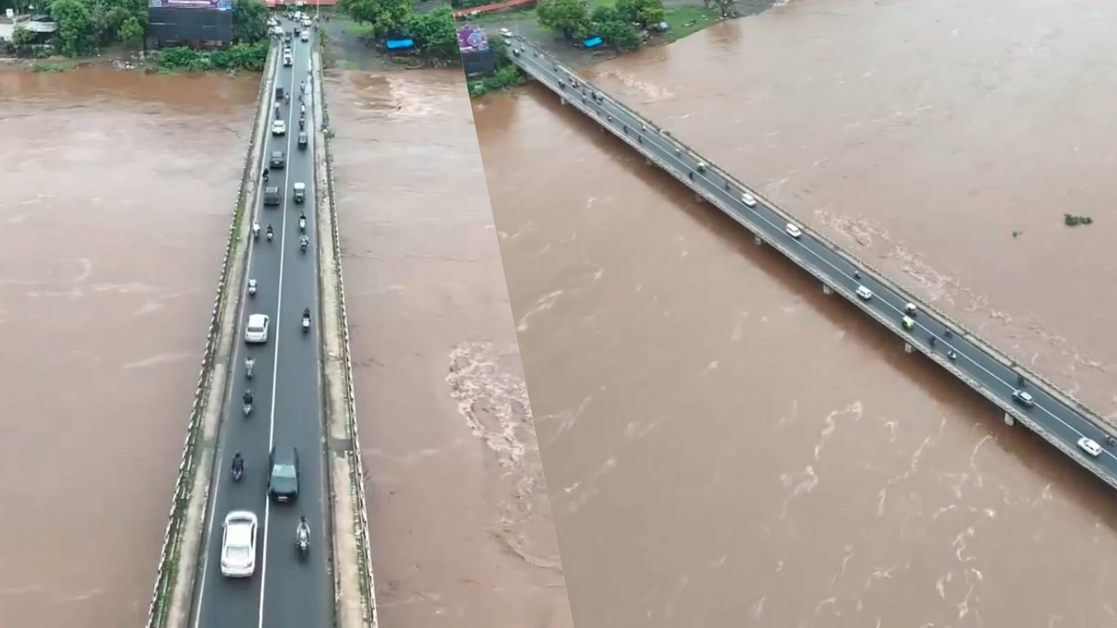 Gujarat Weather Updates Imd Rainfall Navsari Flood Like Situation Purna ...