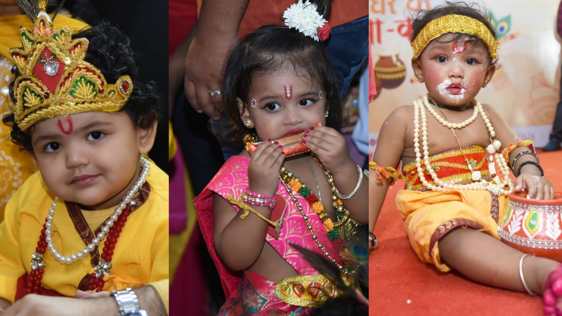 Pics Of Ghar Ghar Radha Aur Kanha. - Amar Ujala Hindi News Live - घर-घर राधा और कान्हा:बाल रूप ...