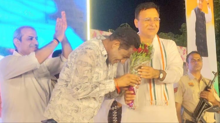 Haryana:भाजपा के पूर्व पब्लिसिटी एडवाइजर रॉकी मित्तल ने थामा कांग्रेस ...