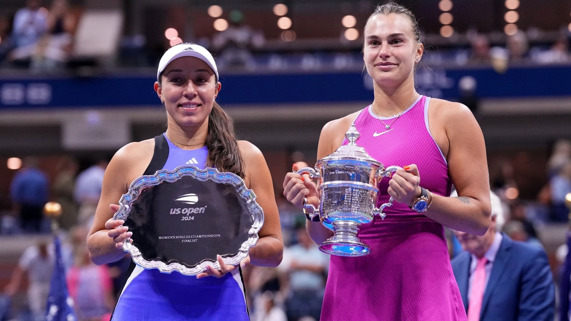 Us Open 2024: Aryna Sabalenka First Time Wins Us Open Title After Beating Jessica Pegula - Amar ...