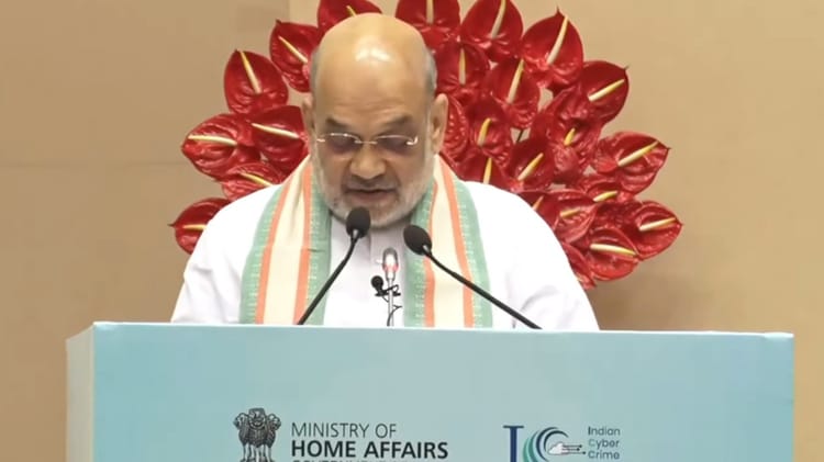 Amit Shah Said That country's Progress Impossible Without Cybersecurity ...
