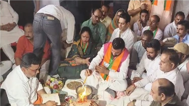 Haryana Cm Naib Saini And Minister Of State Subhash Sudha Will File ...