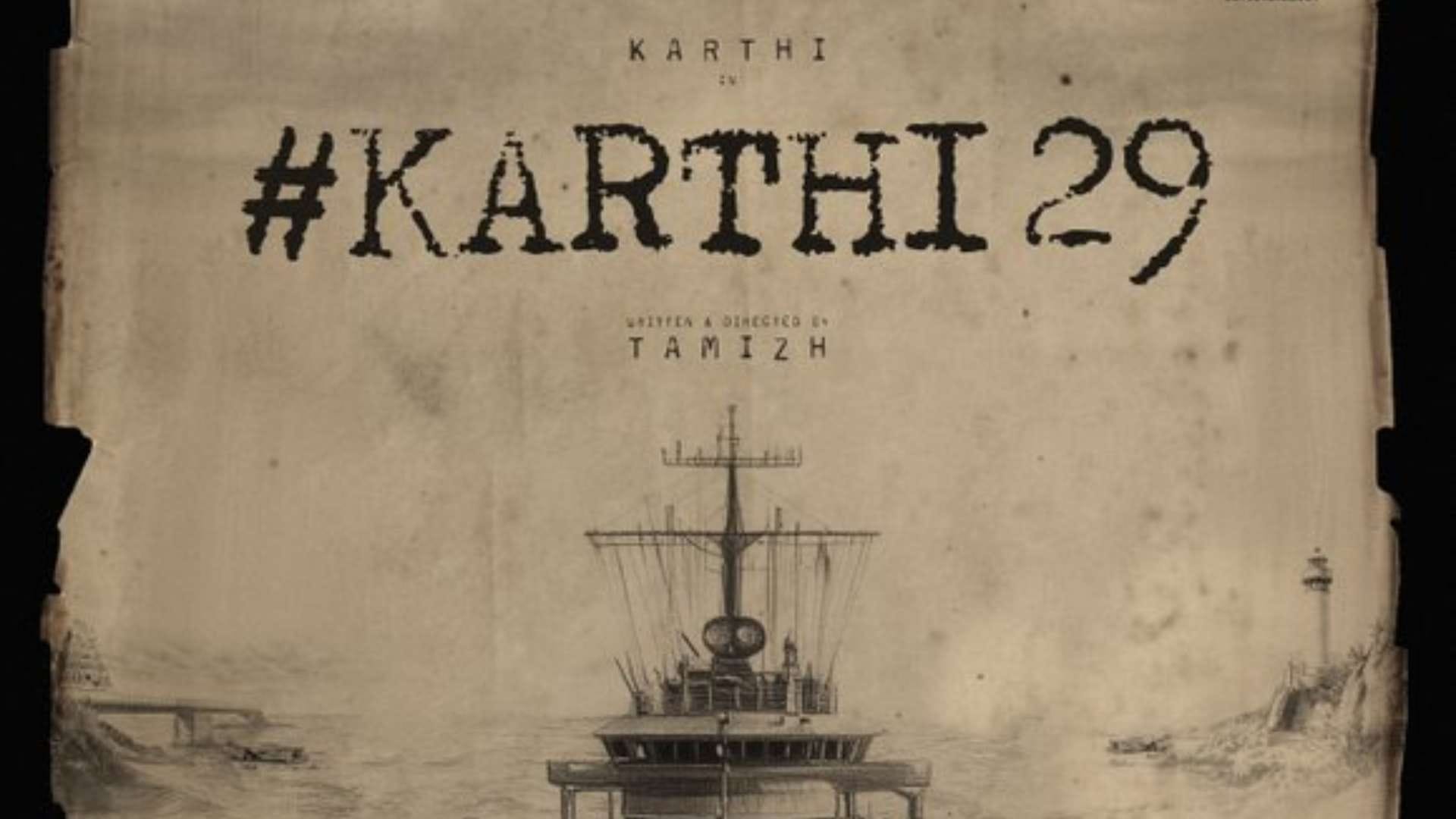 Karthi 29 Announced Tamil Actor New Period Drama Film Will Directed By Tanakaran Fame Thamizh ...