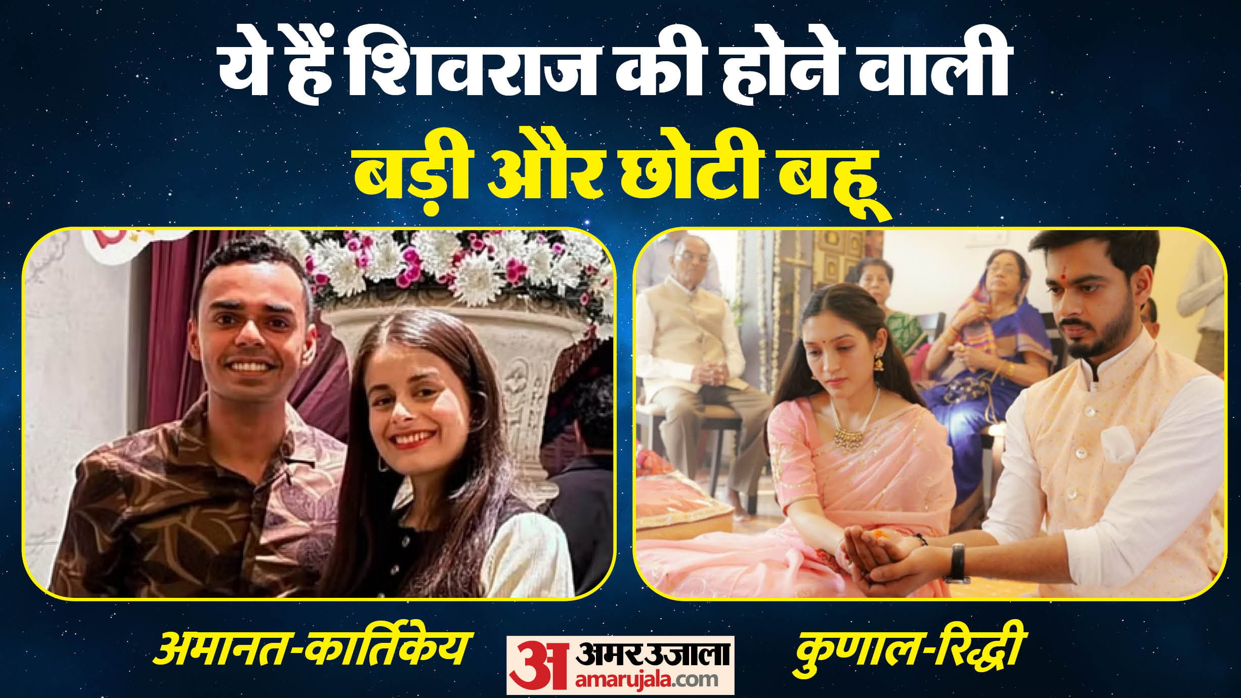 Shiv Raj Singh Son Karthikeya Engagement To Amanat Know Who Is Their Father In Law Details News ...