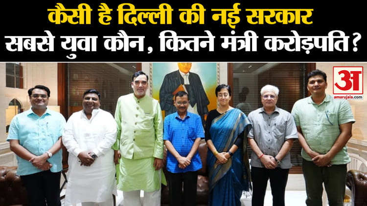 Delhi New Cm Atishi Marlena:कैसी है दिल्ली की नई सरकार सबसे युवा कौन ...