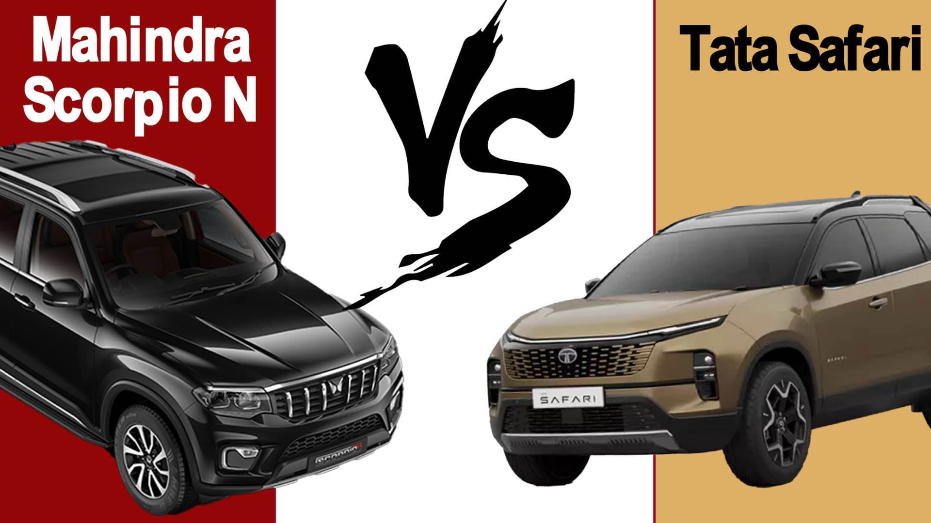 Tata Safari Vs Mahindra Scorpio N Specifications Features Engine And ...