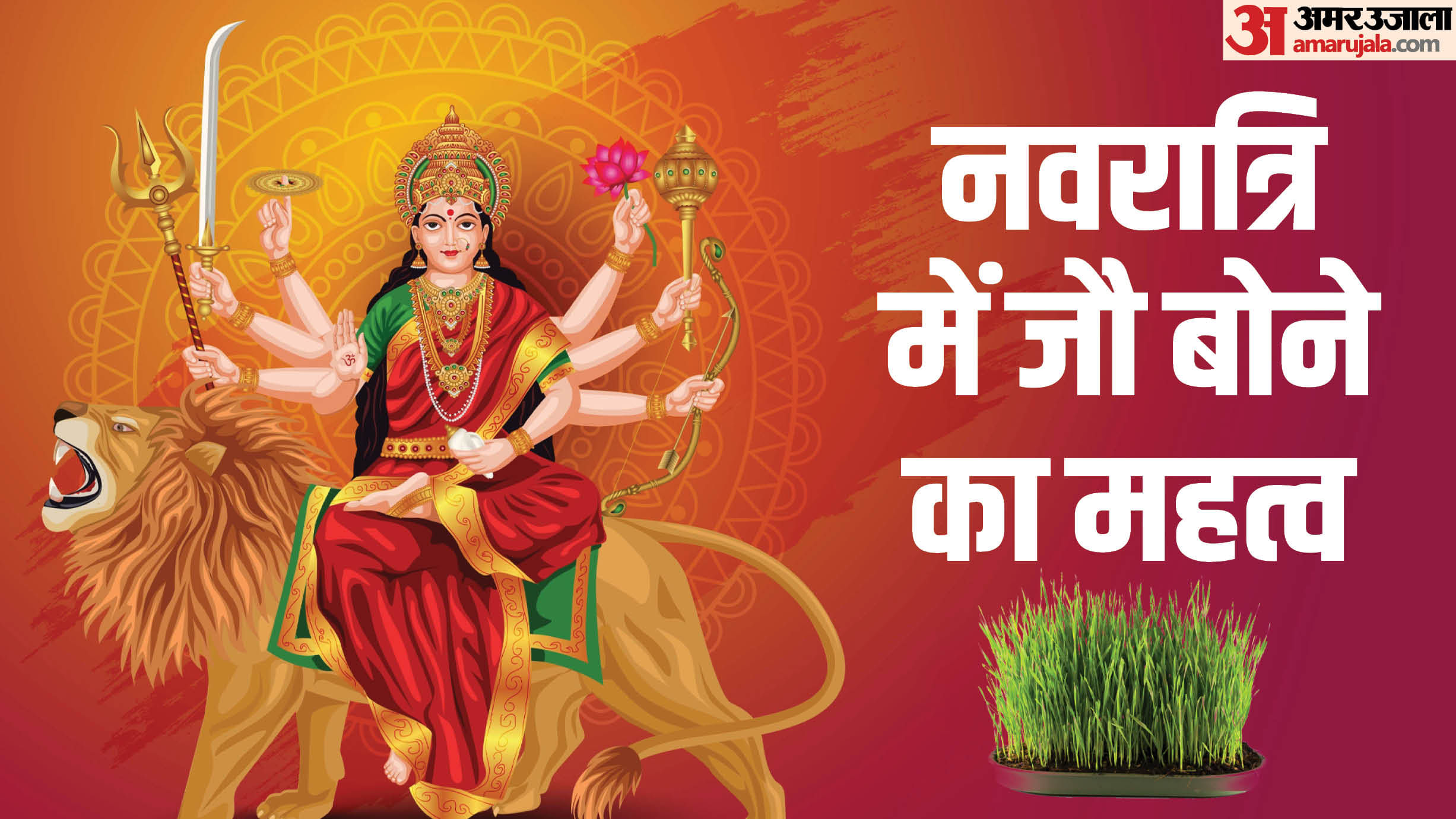 Navratri Start Day And Why Is Barley Sown In Navratri Know Its ...