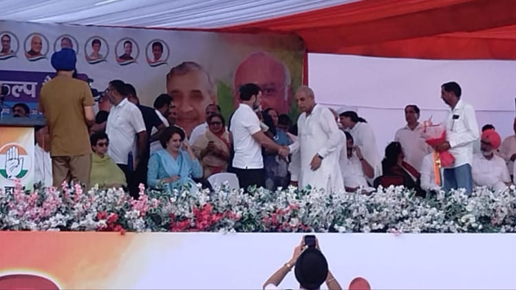Rahul Gandhi Rally Live Updates Haryana Assembly Election Congress ...