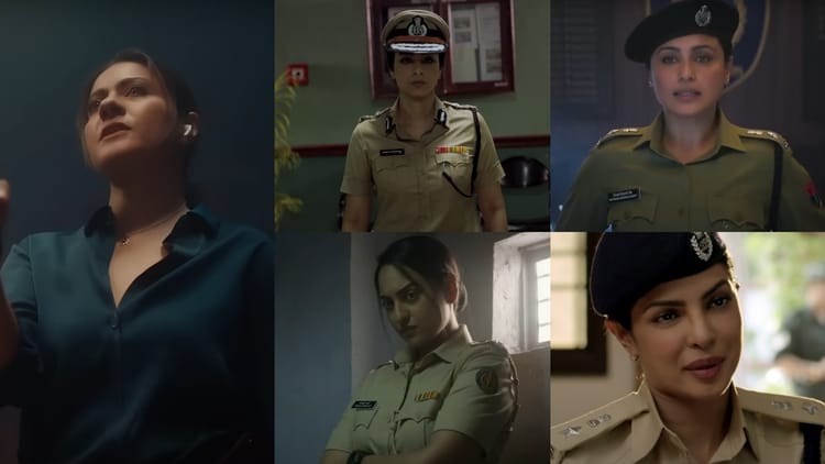 Actresses Who Played Police Officer Roles Rani Mukerji Tabu Priyanka ...