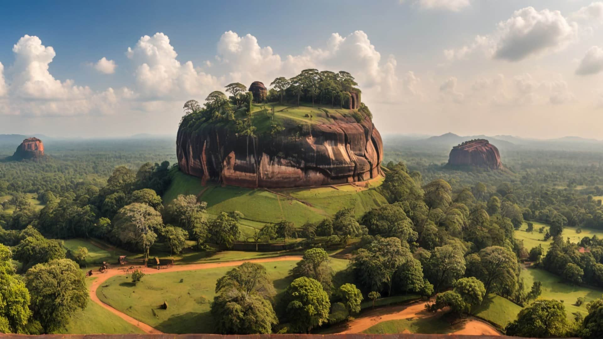 Ravana's Palace: Sigiriya Rock Fort Ravana Palace In Srilanka Ravan ...