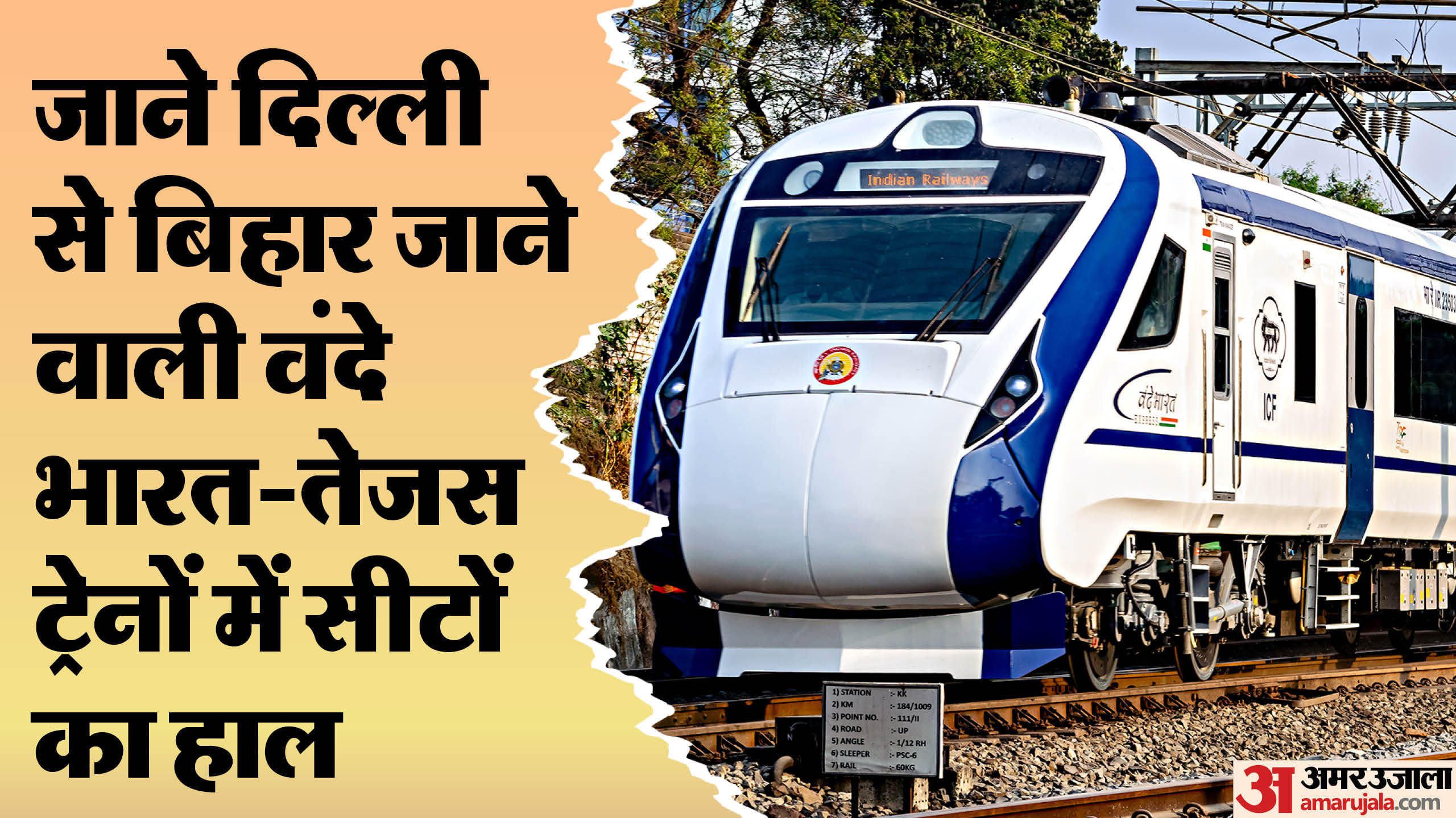 Railways Vande Bharat Tejas Started For Diwali-chhath One Ticket Costs Rs 4655 - Amar Ujala ...